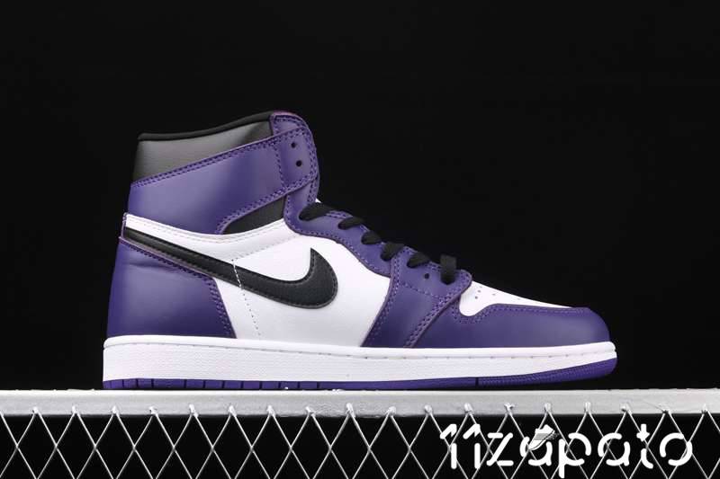 Nike Air Jordan 1 High Zoom CMFT Blanco/Negro/Violeta 575441-500 ...